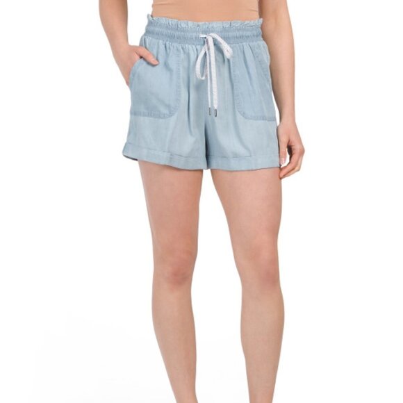 Zac & Rachel | Shorts | Zac Rachel Womens Denim Shorts Size Xl Rolled ...